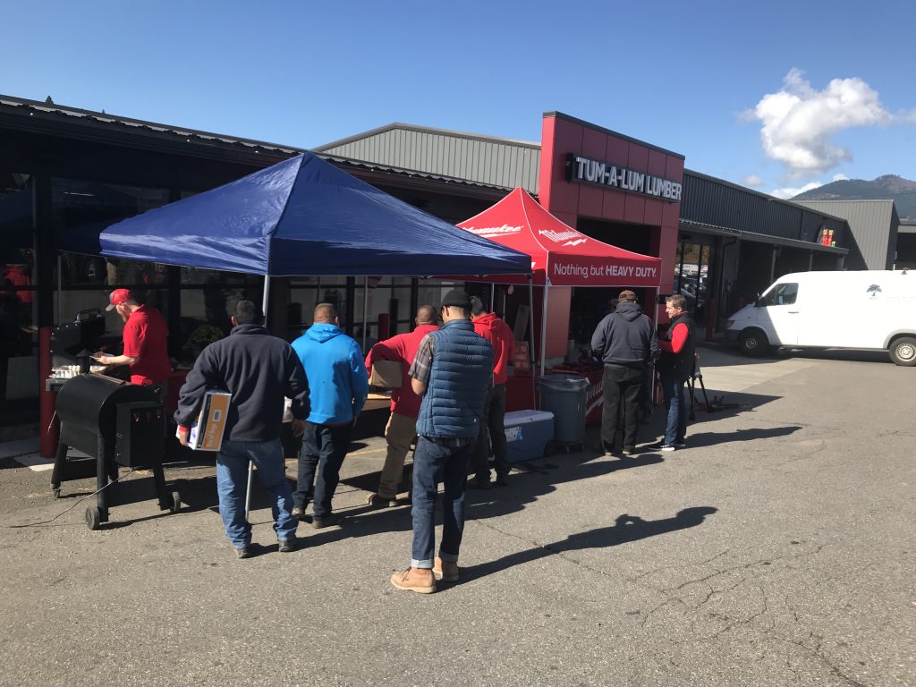 Milwaukee Demo Day - Tum-A-Lum Lumber – Building Materials, Deck ...